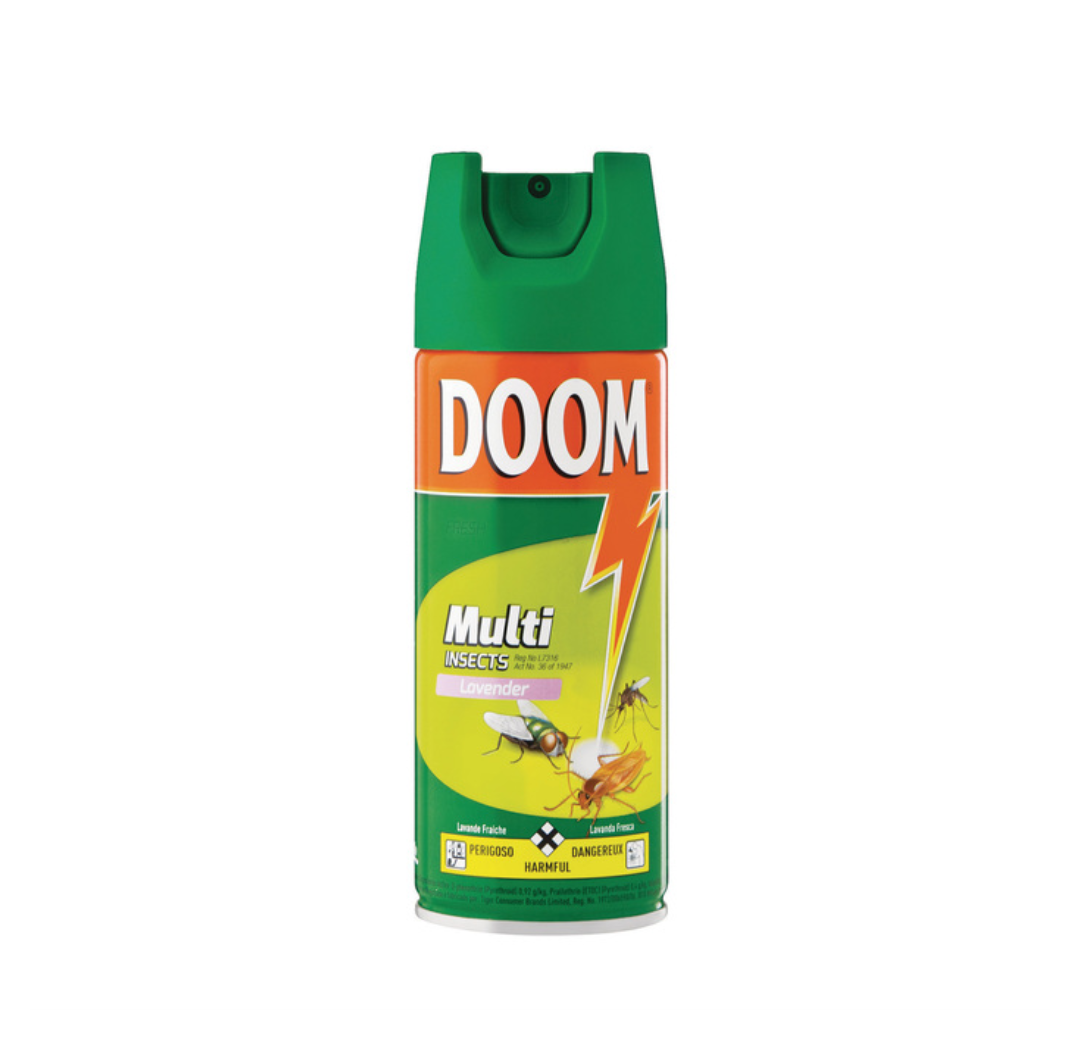 6 x 300 ml Doom Multi Insects Lavender Multi Insects Spray – AirStall