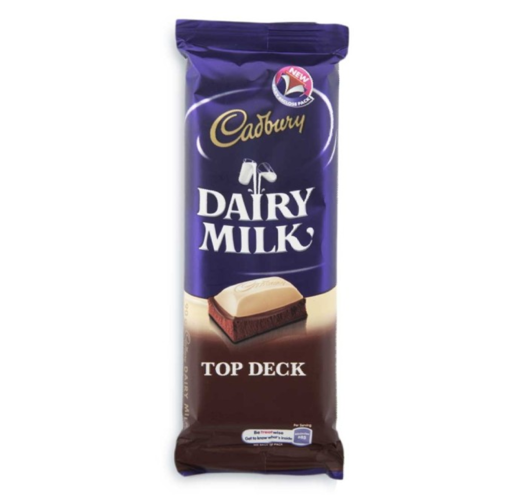 12 x 80 g Cadbury Dairy Milk Top Deck Chocolate – AirStall