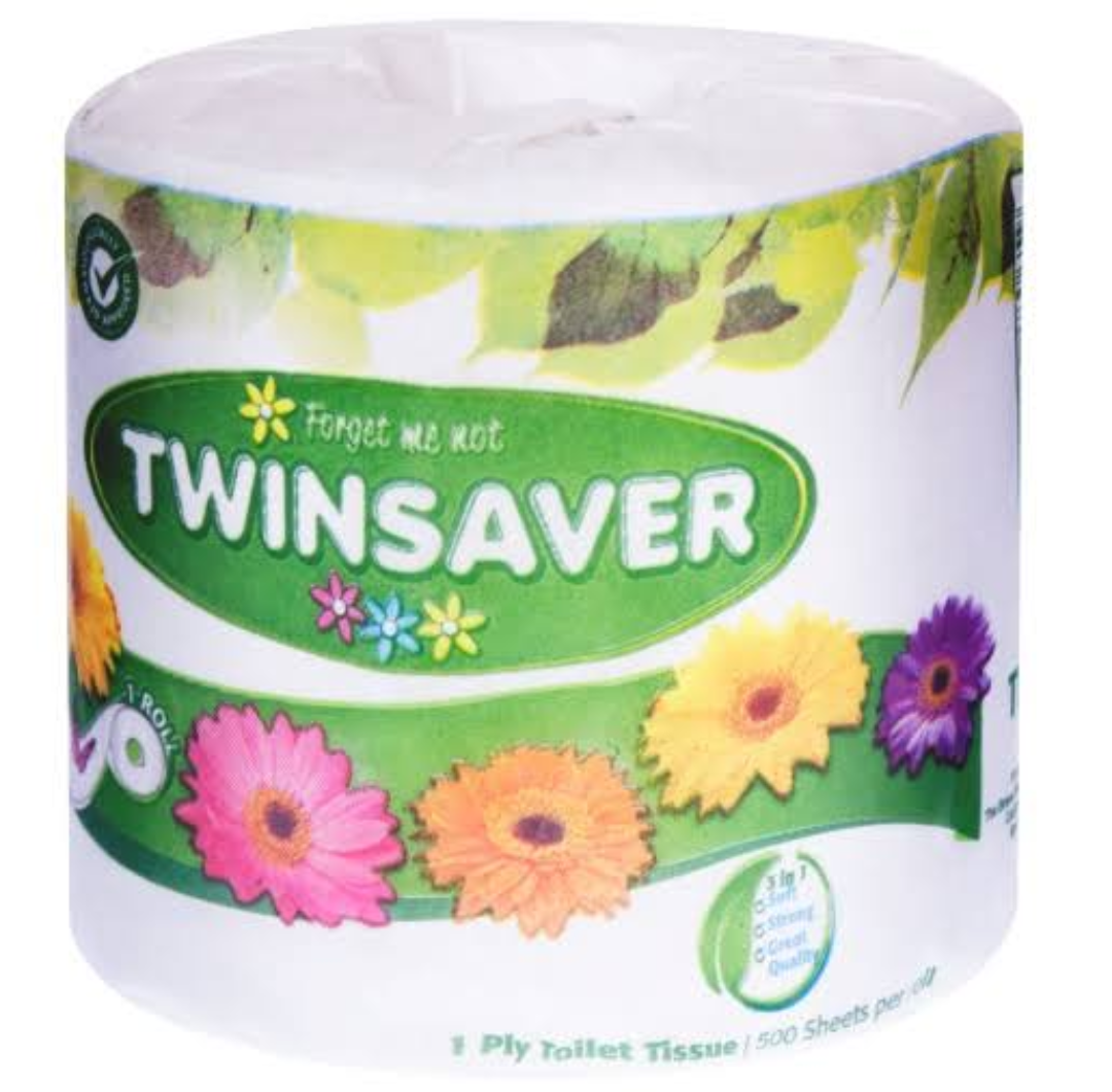 1 Roll Twinsaver 1 Ply Toilet Tissue – AirStall