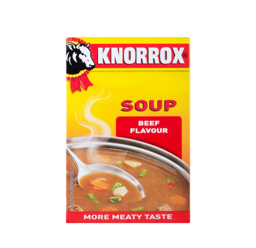 10 x 400 g Knorrox Beef Flavoured Soup – AirStall