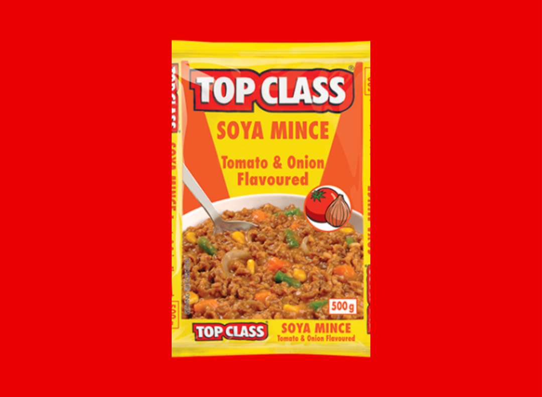 500 g Top Class Tomato & Onion Flavoured Soya Mince – AirStall