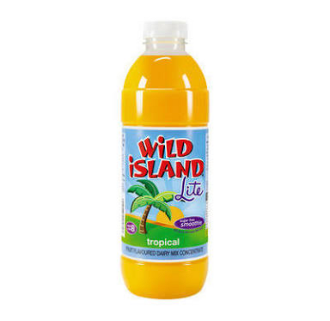 1 litre Wild Island Concentrated Tropical Lite Blend – AirStall