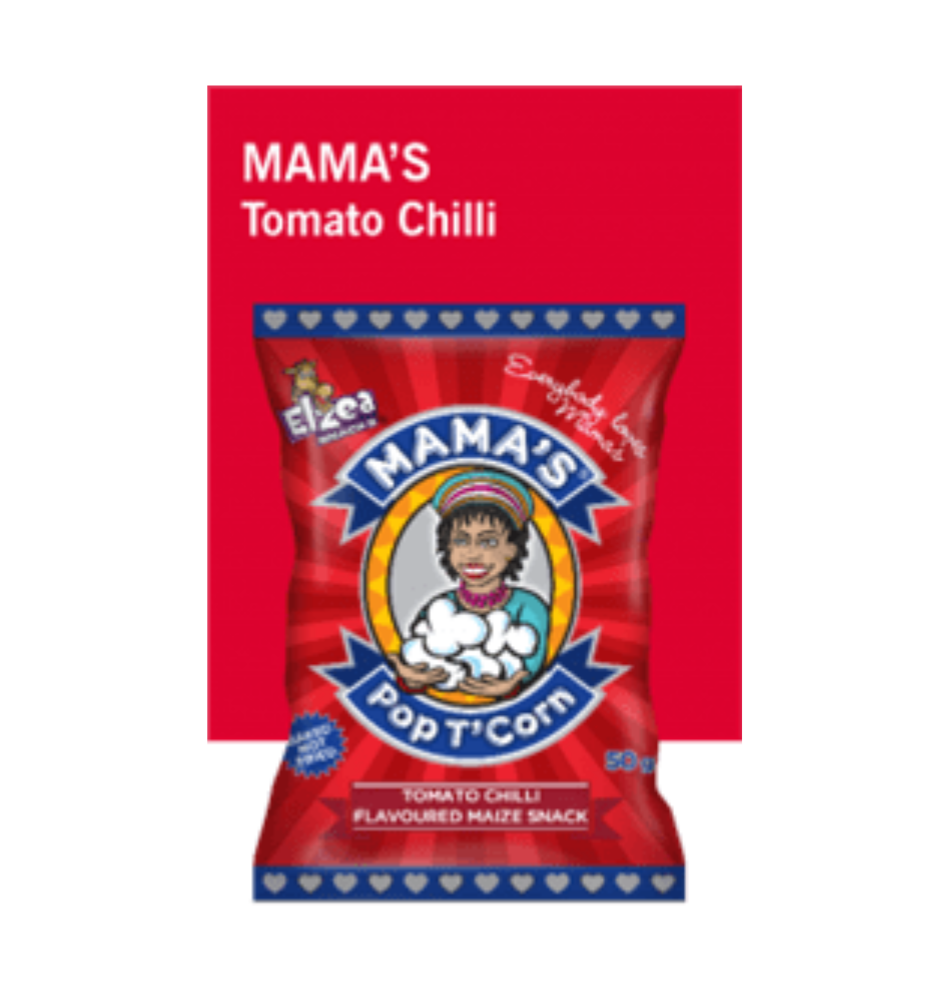 12 x 50 g Mama's Tomato Chilli Flavoured Popcorn – AirStall