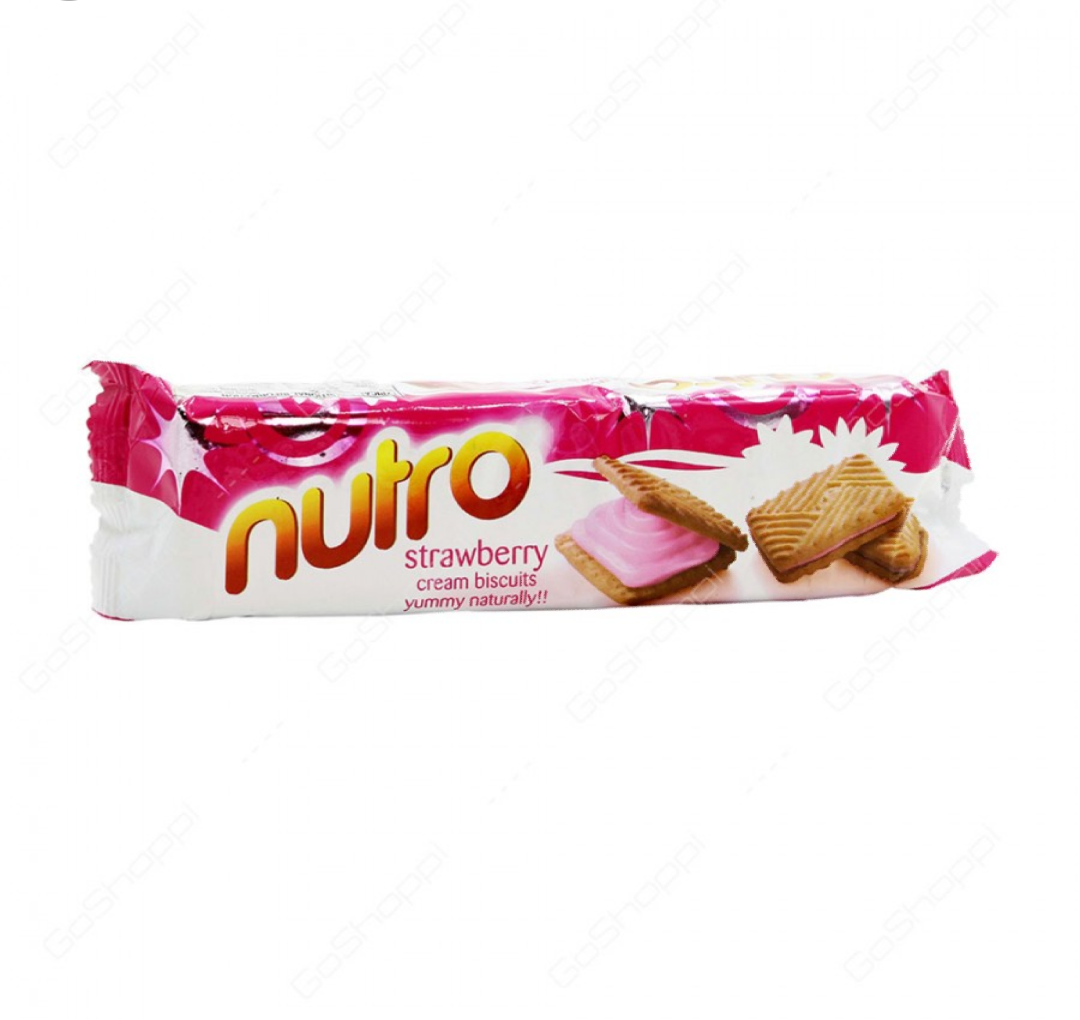 24 x 90 g Nutro Strawberry Cream Biscuits – AirStall