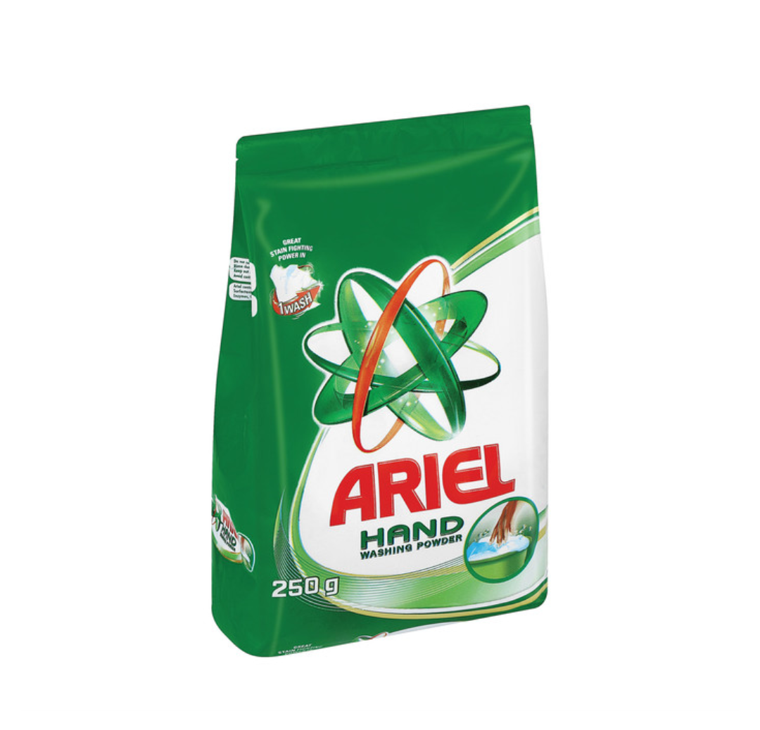 6 x 250 g Ariel Hand Washing Powder Poly Bag – AirStall